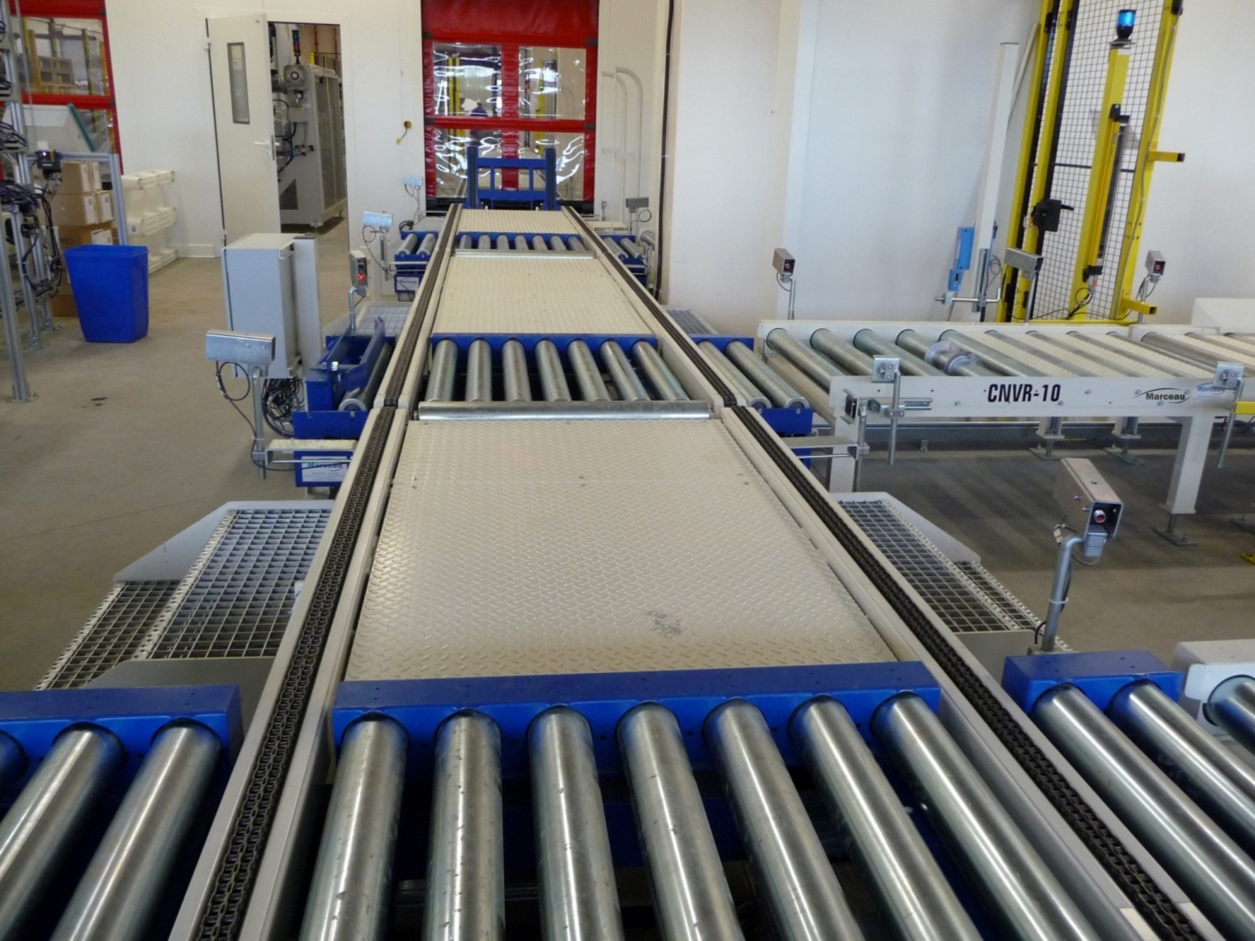 Transfert rouleaux - chaînes